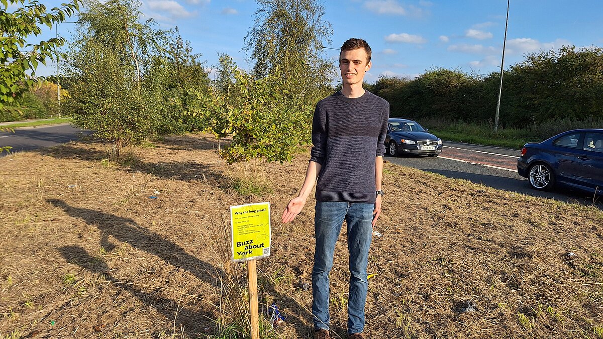 Build-up of litter remains after grass is cut in council re-wilding ...