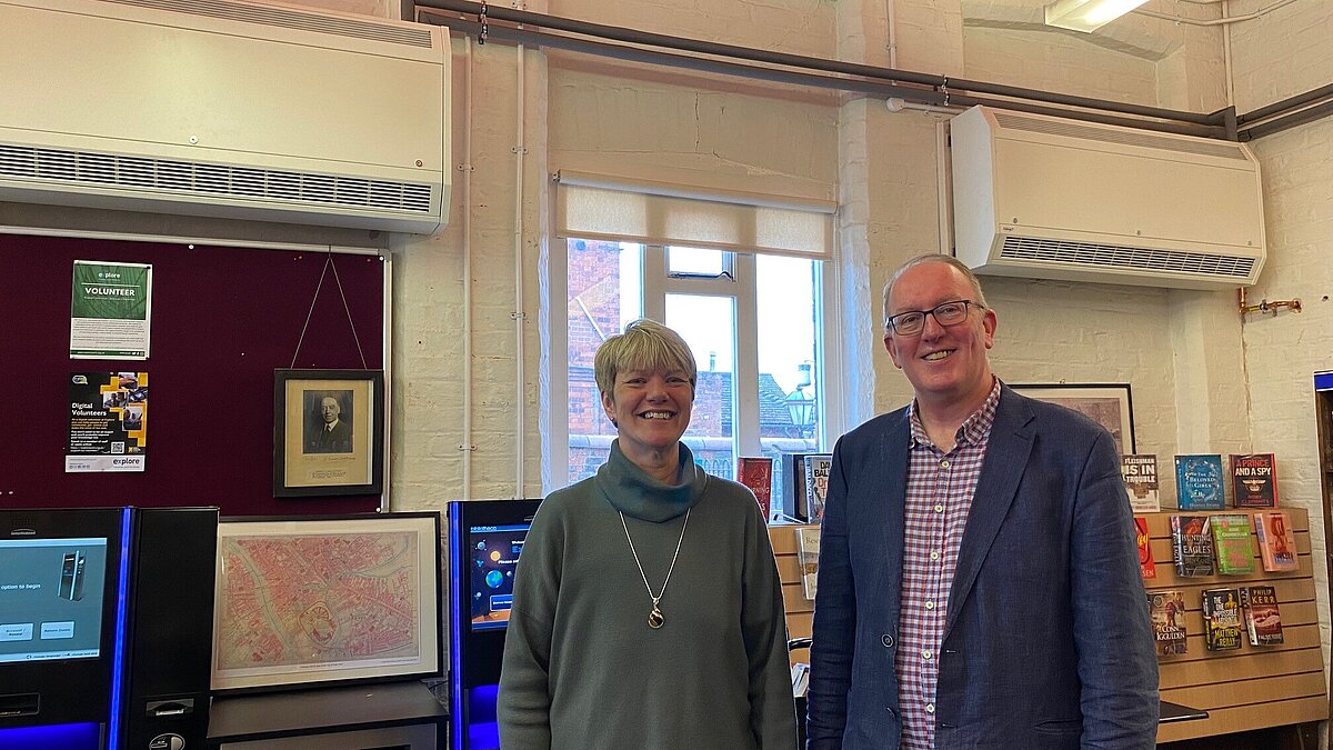 Dringhouses library opens after heating system replaced - York Liberal ...